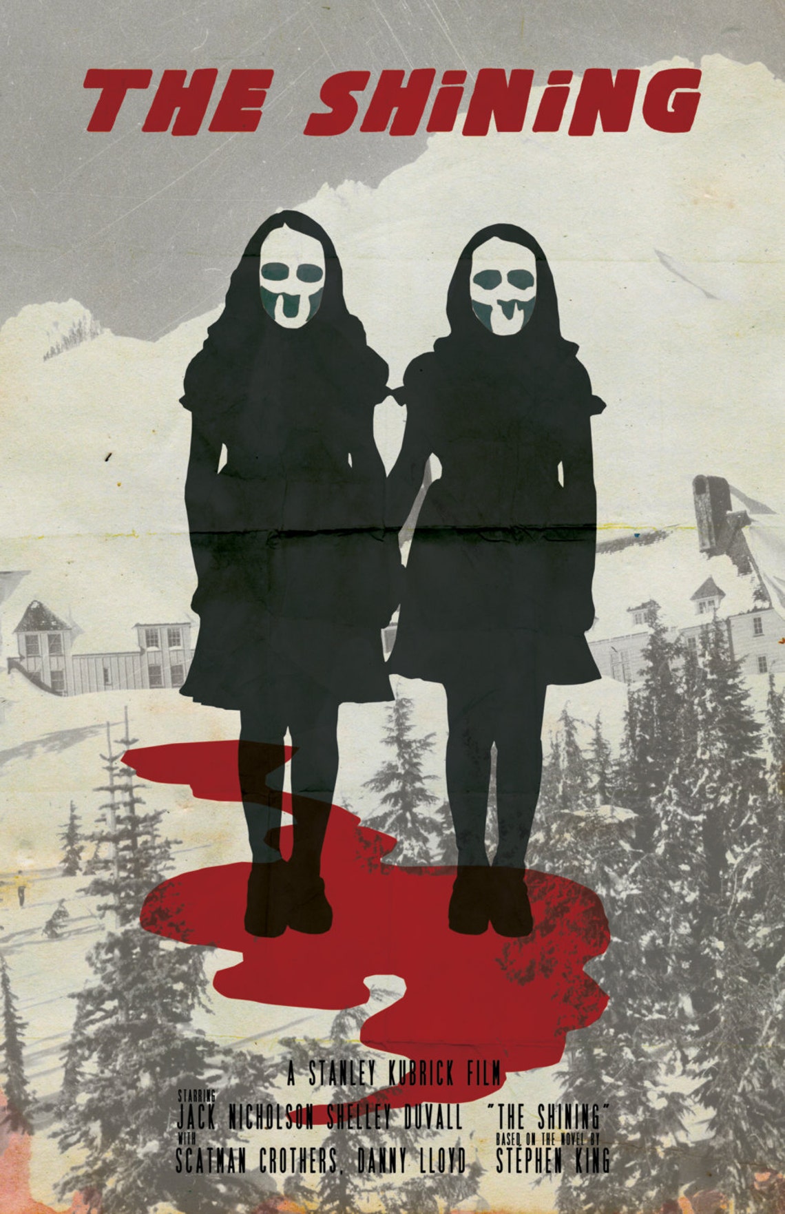 The Shining Jack Nicholson Stanley Kubrick Stephen King Horror Etsy