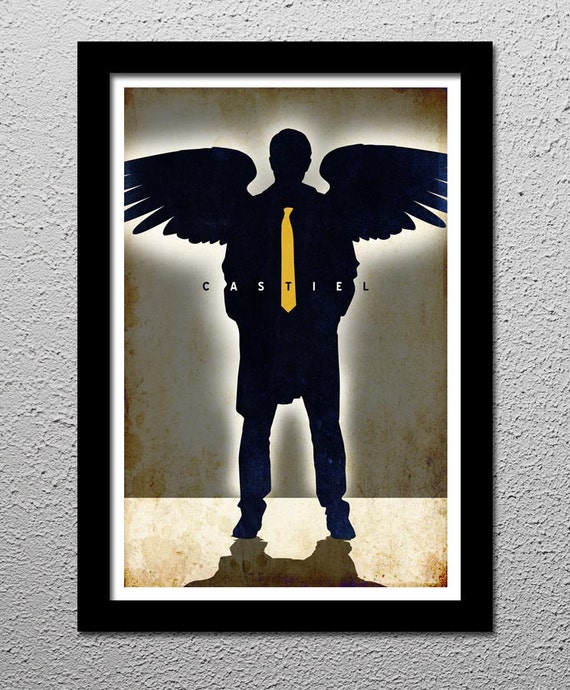 Castiel Angel Drawing