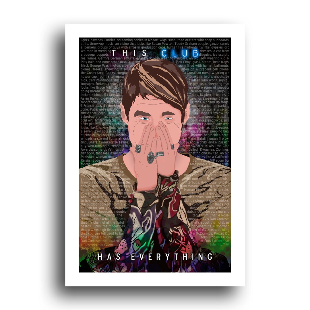 Stefon Poster - Saturday Night Live Art Print - Bill Hader Wall Decor ...
