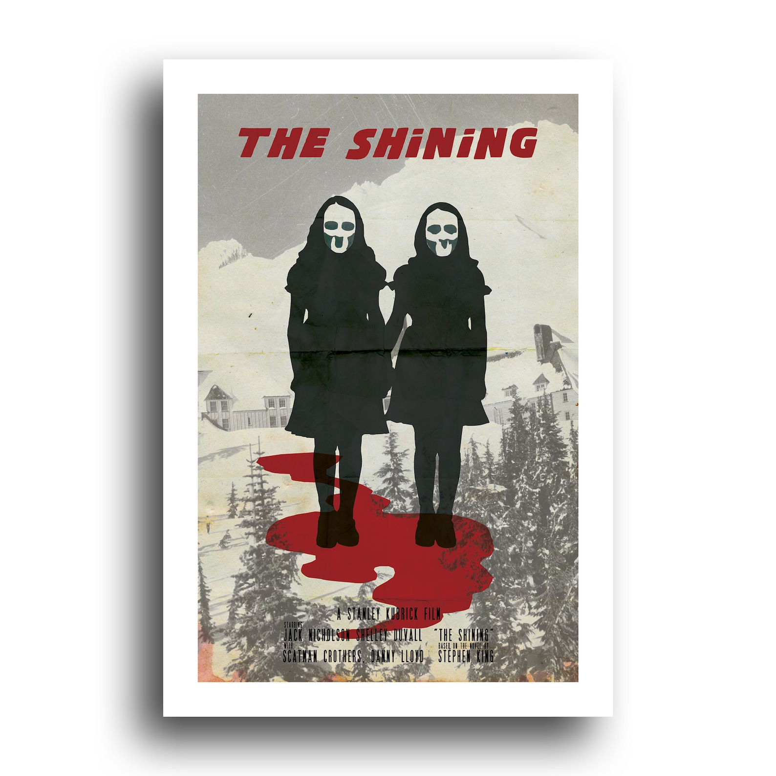 The Shining Jack Nicholson Stanley Kubrick Stephen King Horror Etsy