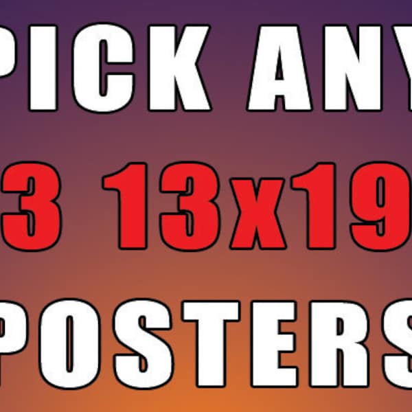 13x19 Poster - Etsy