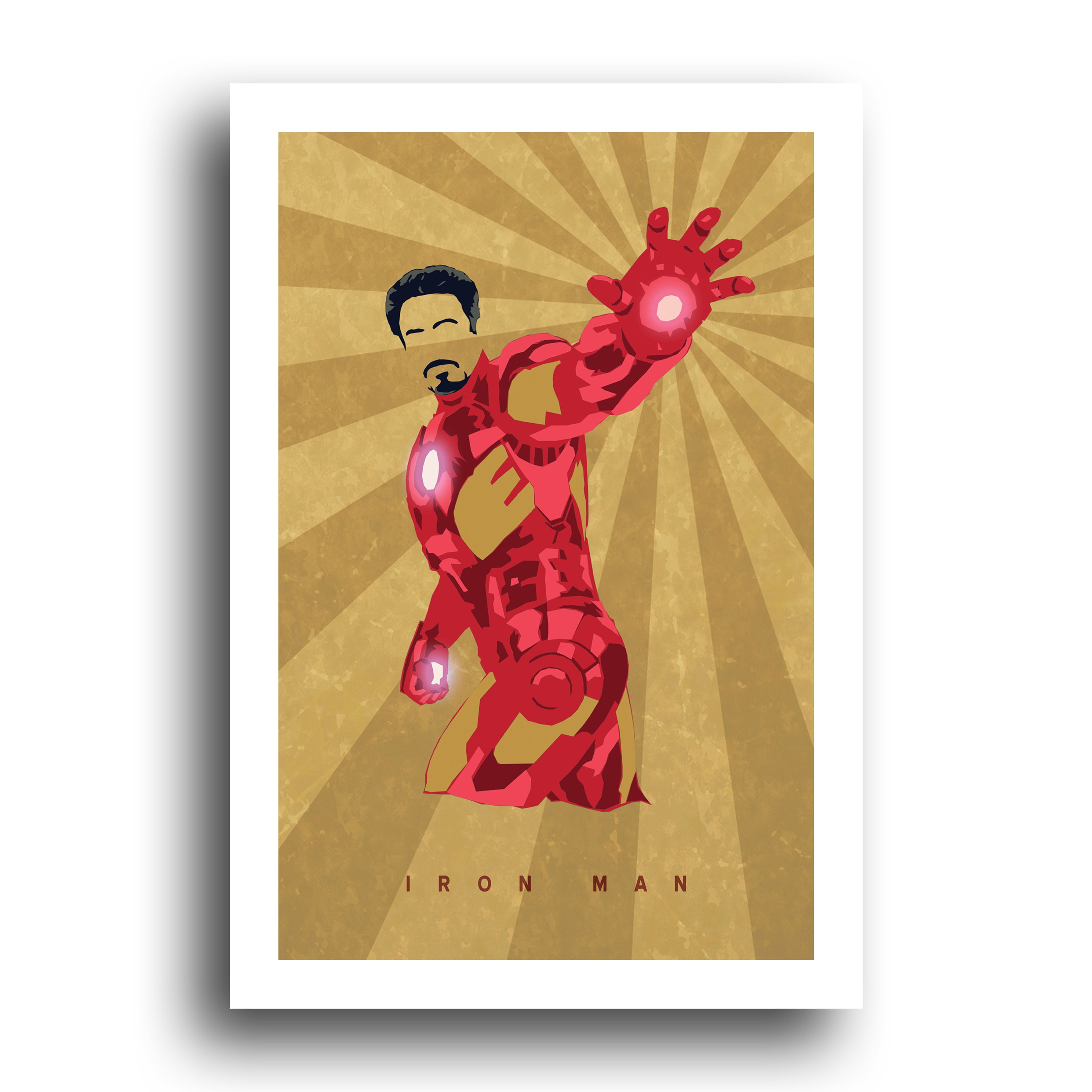 Iron Man Robert Downey Jr Poster