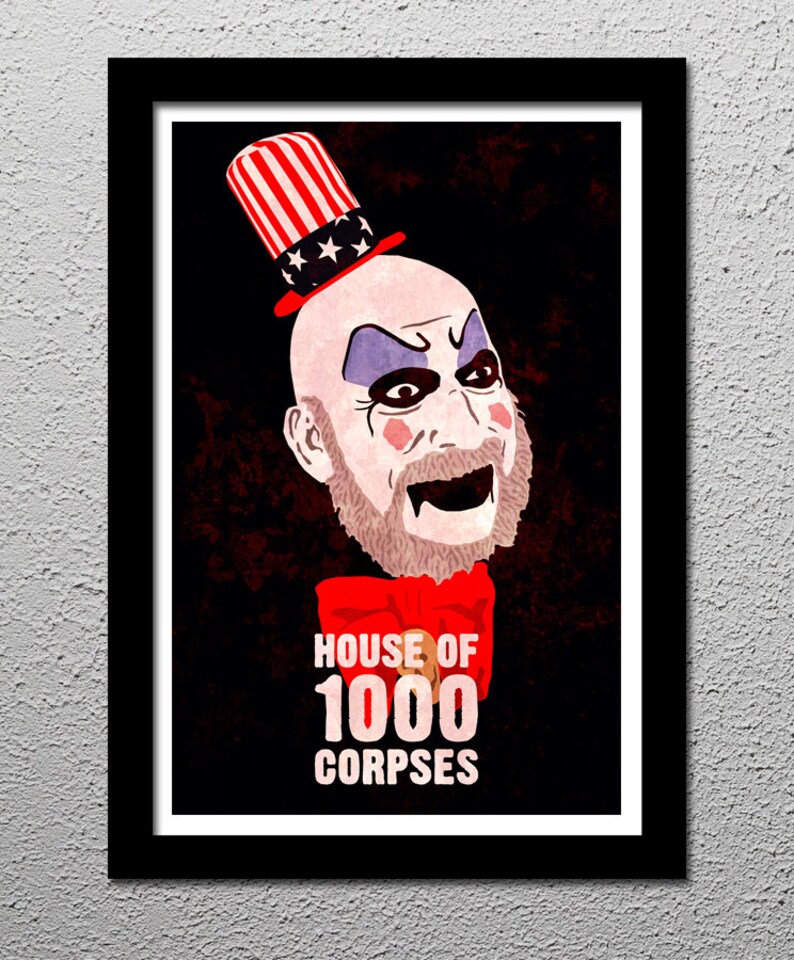 House of 1000 Corpses - Rob Zombie - Captain Spaulding - Horror Movie ...