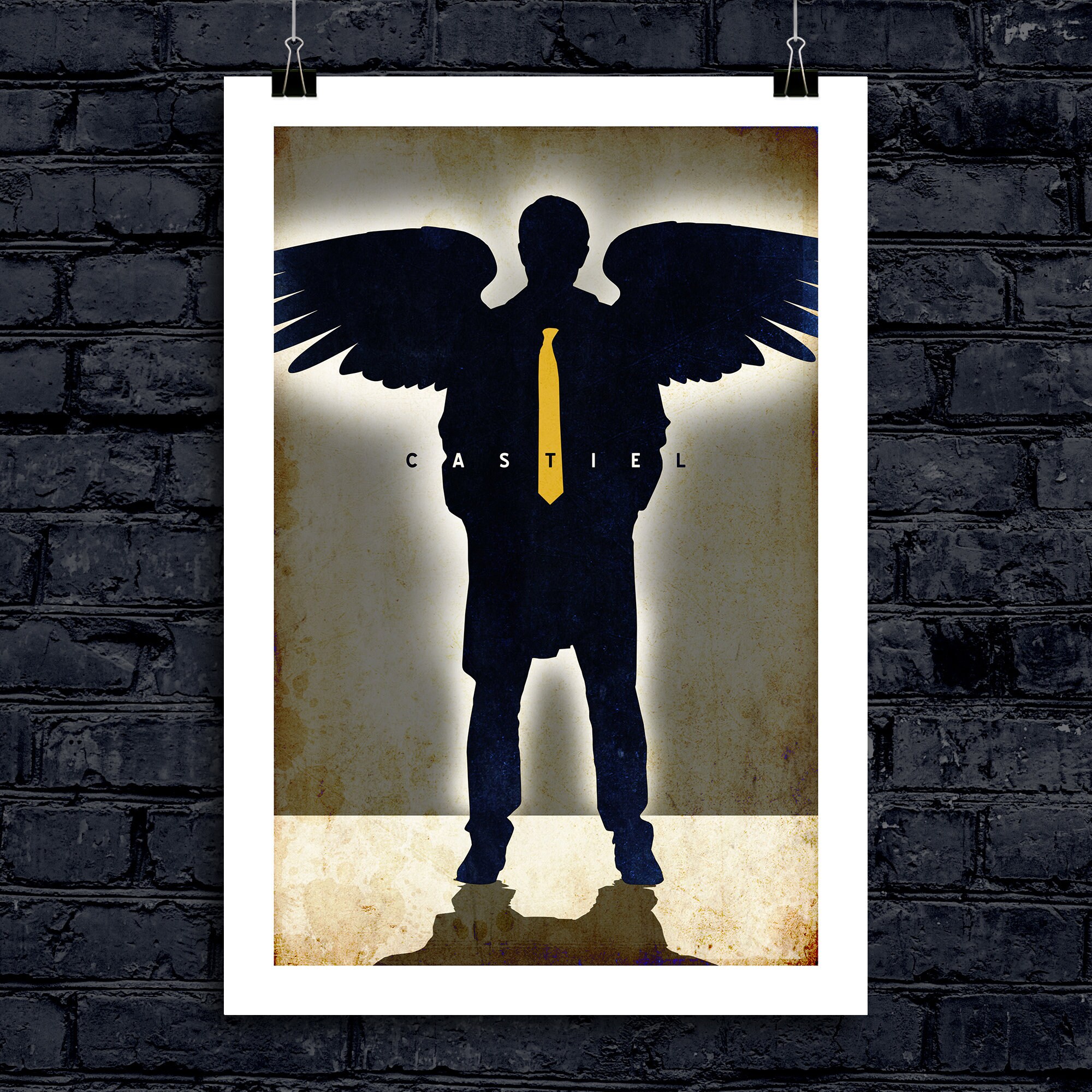 Misha Collins Castiel Wings