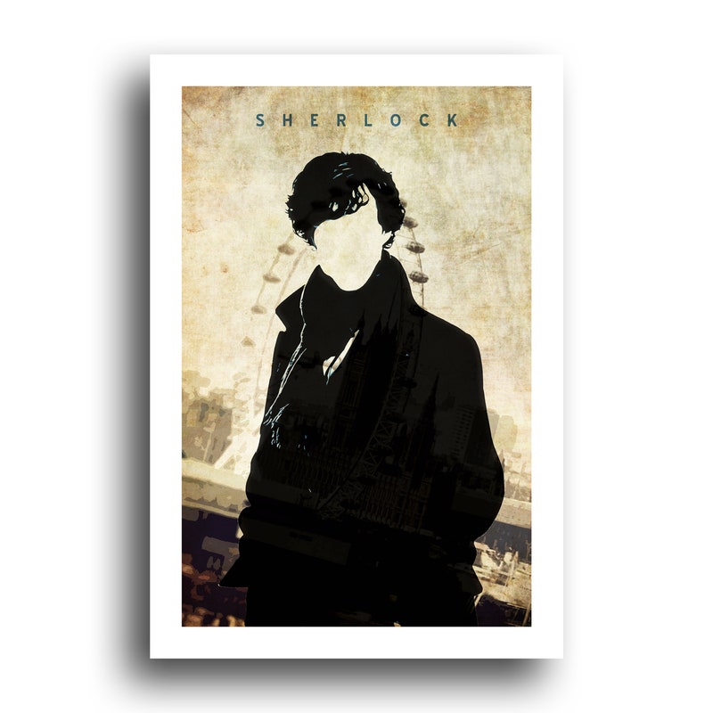 Sherlock Poster - Etsy