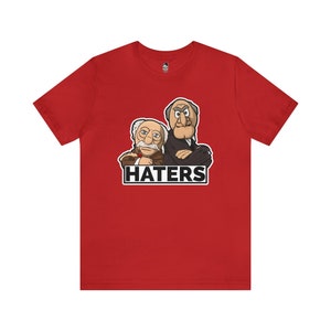 Statler and Waldorf the Muppet Shop Haters Unisex Jersey Short Sleeve ...