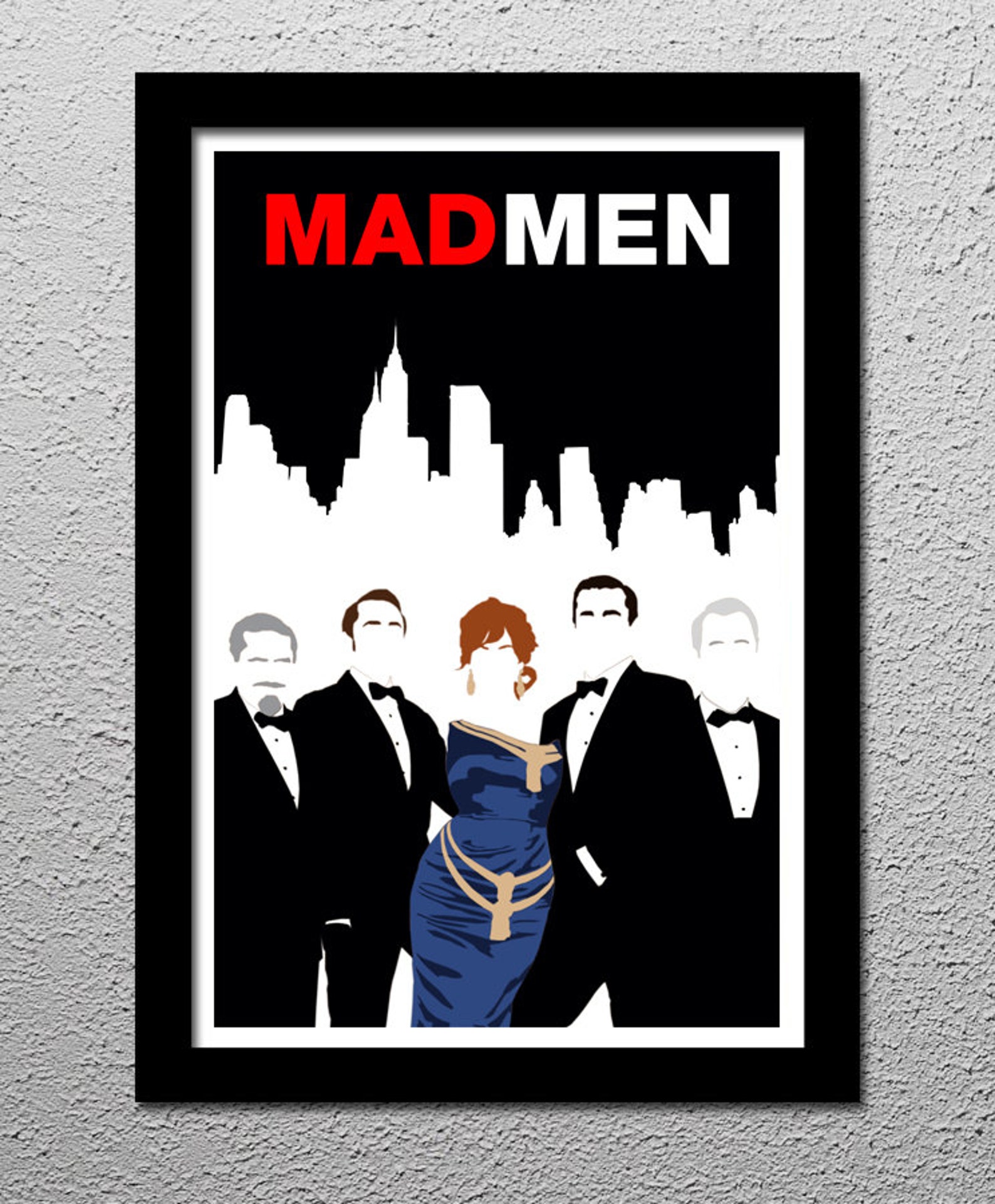 Mad Men Original Limited Edition Art Print Poster Don - Etsy