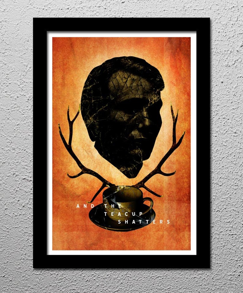 Hannibal Stag Will Graham This is My Design 13x19 - Etsy