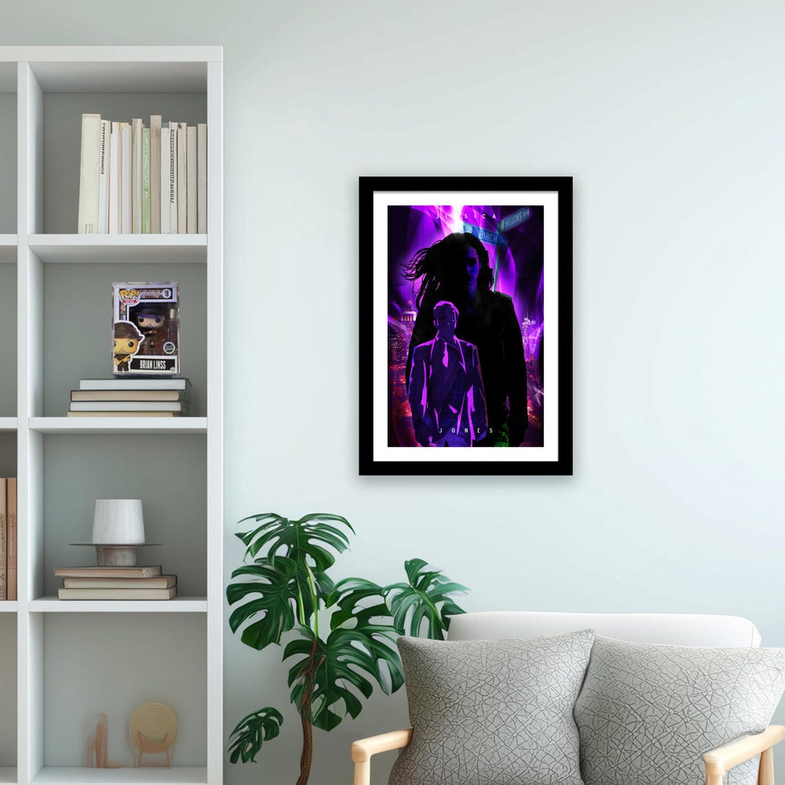 Jessica Jones - Krysten Ritter - Marvel - Original Minimalist Art ...