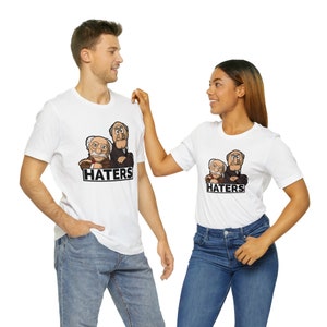 Statler and Waldorf the Muppet Shop Haters Unisex Jersey Short Sleeve ...