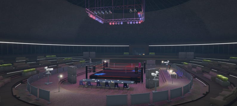 Sea Boxing Ring Arena MLO | FIVEM Event Complex With 24/7, Clothing ...