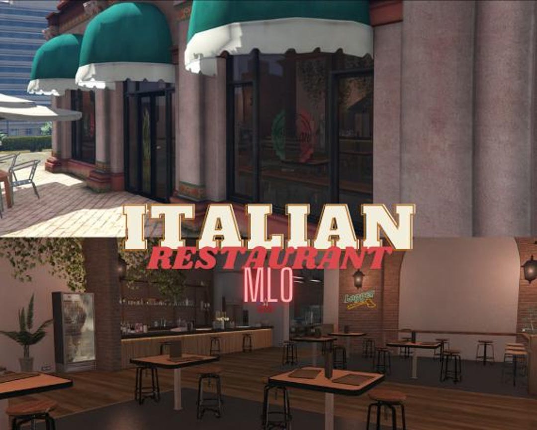 Fivem Italian Restaurant MLO: Custom Interior, Optimized Performance ...