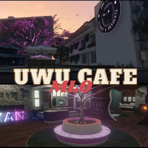 Fivem Exclusive UWU Cat Cafe MLO | Kawaii Anime Design, Drag & Drop ...