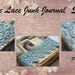 Sky Blue Lace Border Junk Journal - Etsy