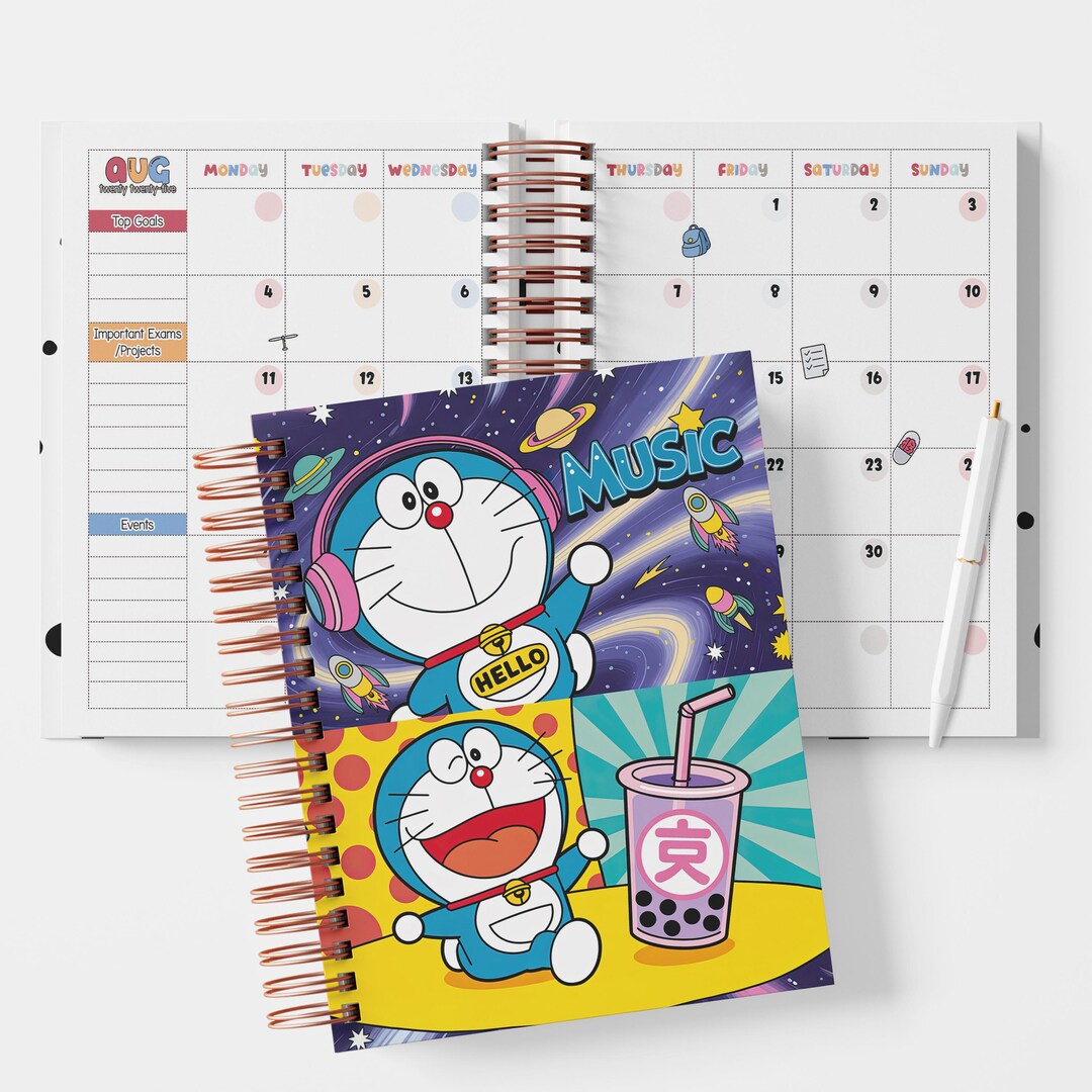 2025-2026 Academic Planner: Student Study Organizer (PDF Downloadable ...