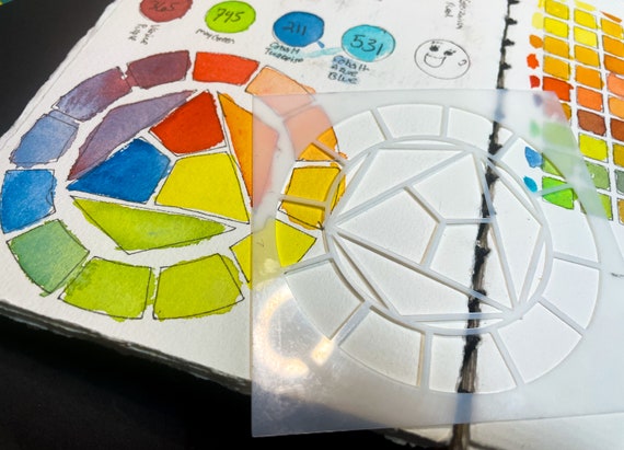 Paper Plate Color Wheel