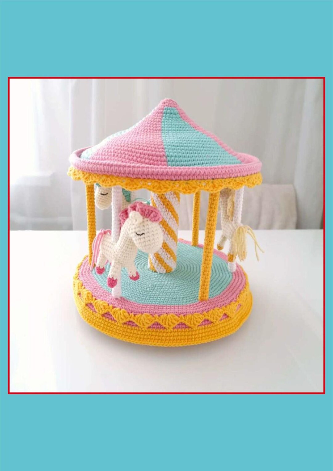 Merry Go Round Merry-go-round Crochet Pattern - Etsy