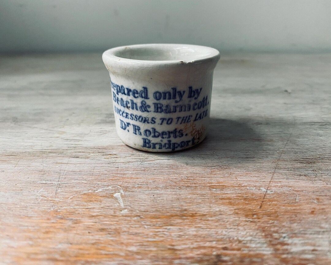Incredible Scarce, 1800s "poor Man's Friend, Dr. Roberts Bridport Beach & Barnicottpot" Pottery ...