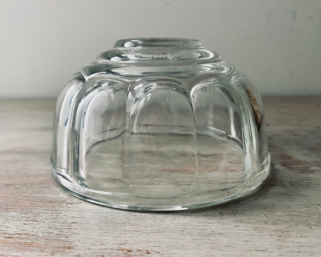 Vintage Glass Jelly Mould. My Vintage Home / Vintage Kitchen. - Etsy