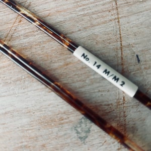 Three Pairs of VINTAGE Paton's Beehive Tortoise Shell Knitting Needles ...