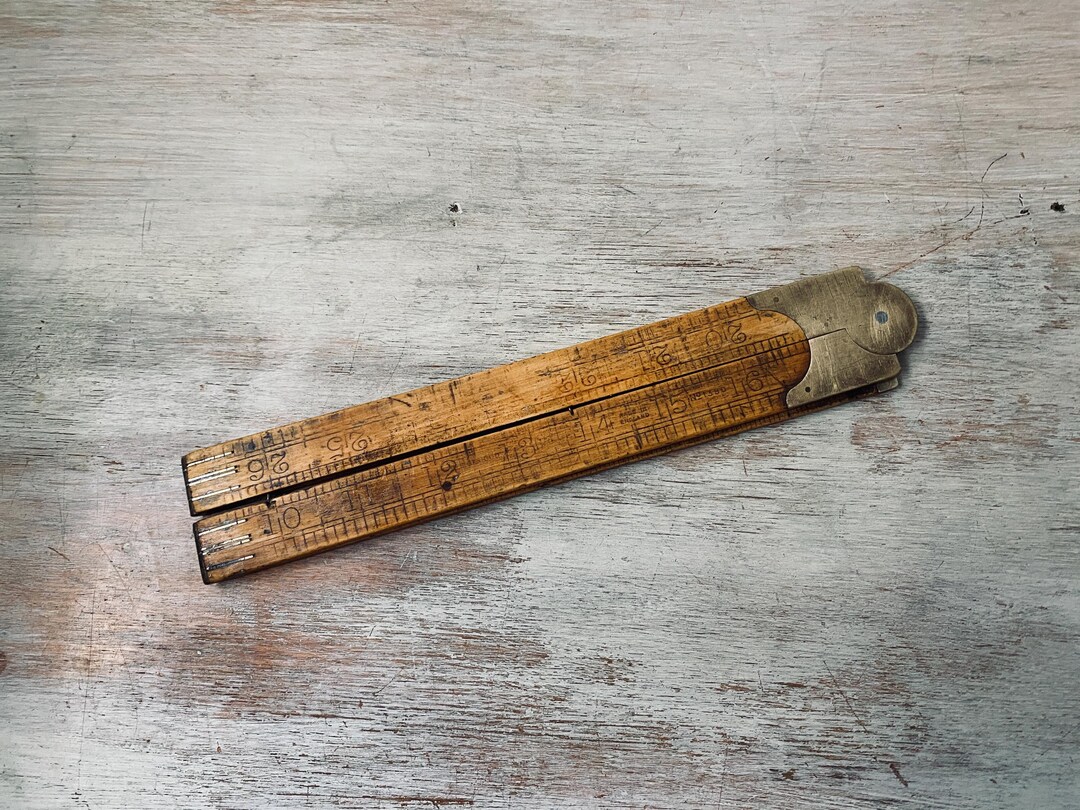 Vintage Boxwood 4 Fold RABONE 3 Ft English, No 1380 Folding Wooden ...