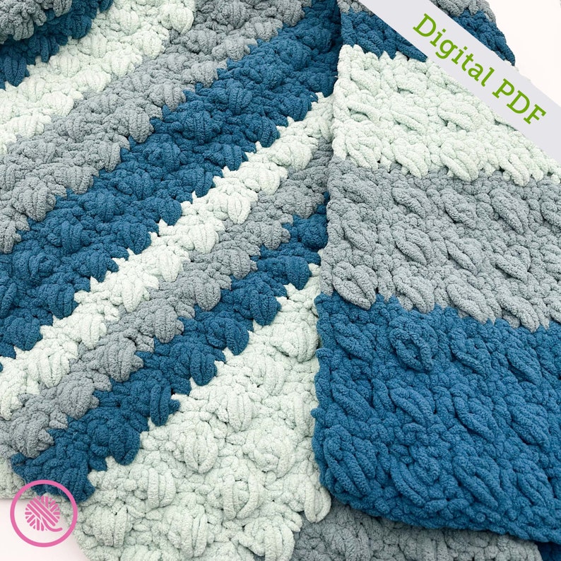 Crochet Crossed Cluster Blanket - Etsy