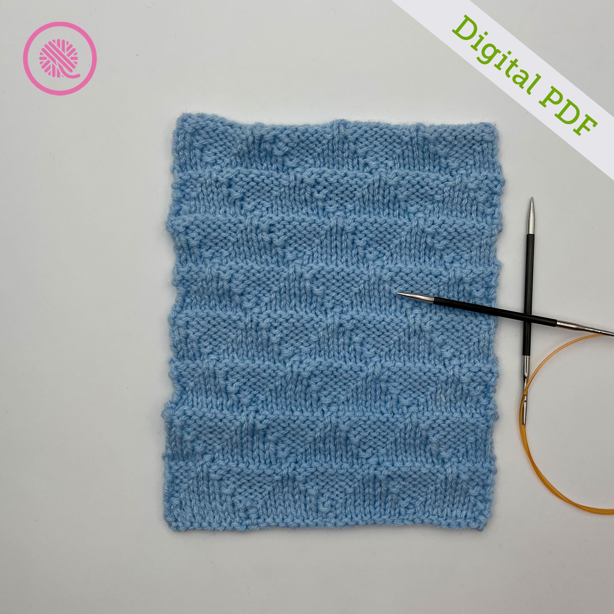 Needle Knit Pyramid Square - Etsy