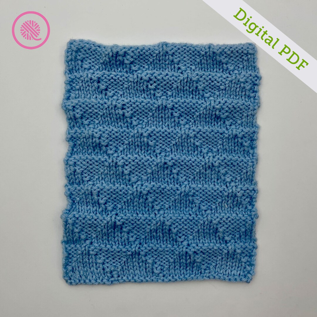 Needle Knit Pyramid Square - Etsy