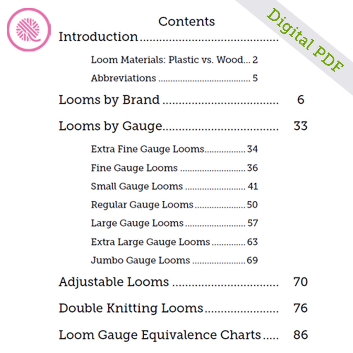 Knitting Loom Guide 2021 Edition - Etsy