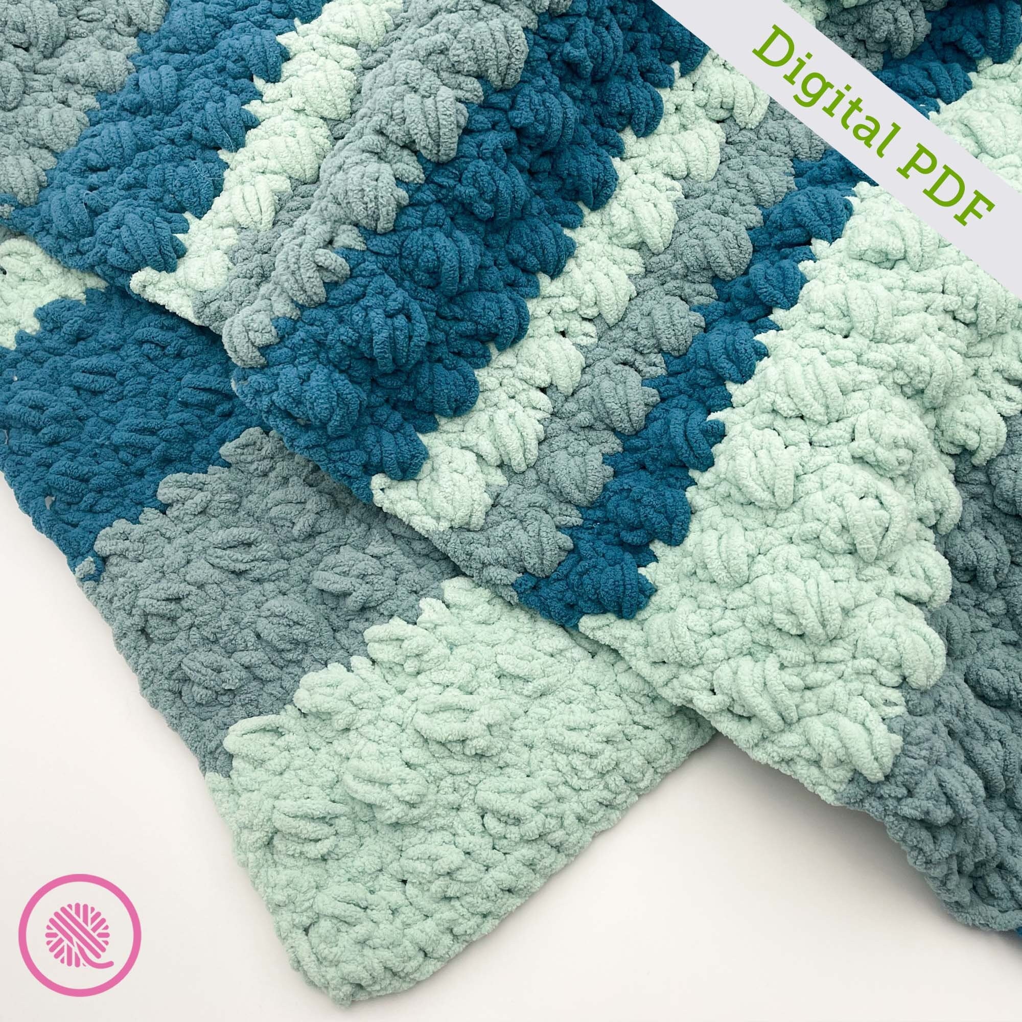 Crochet Crossed Cluster Blanket - Etsy