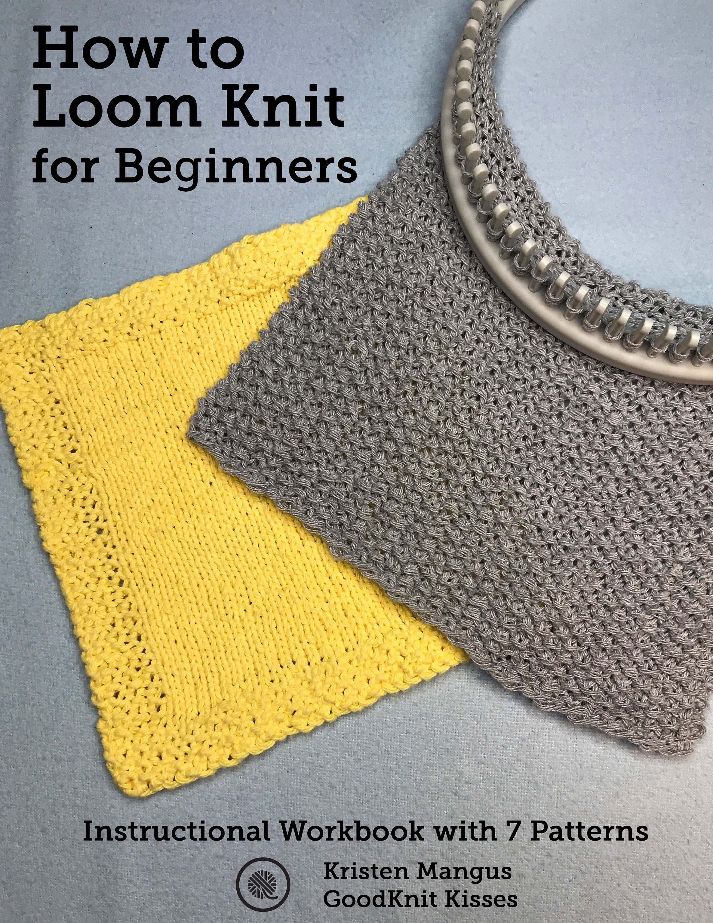 How to Loom Knit Instructional Workbook With 7 Patterns - Etsy