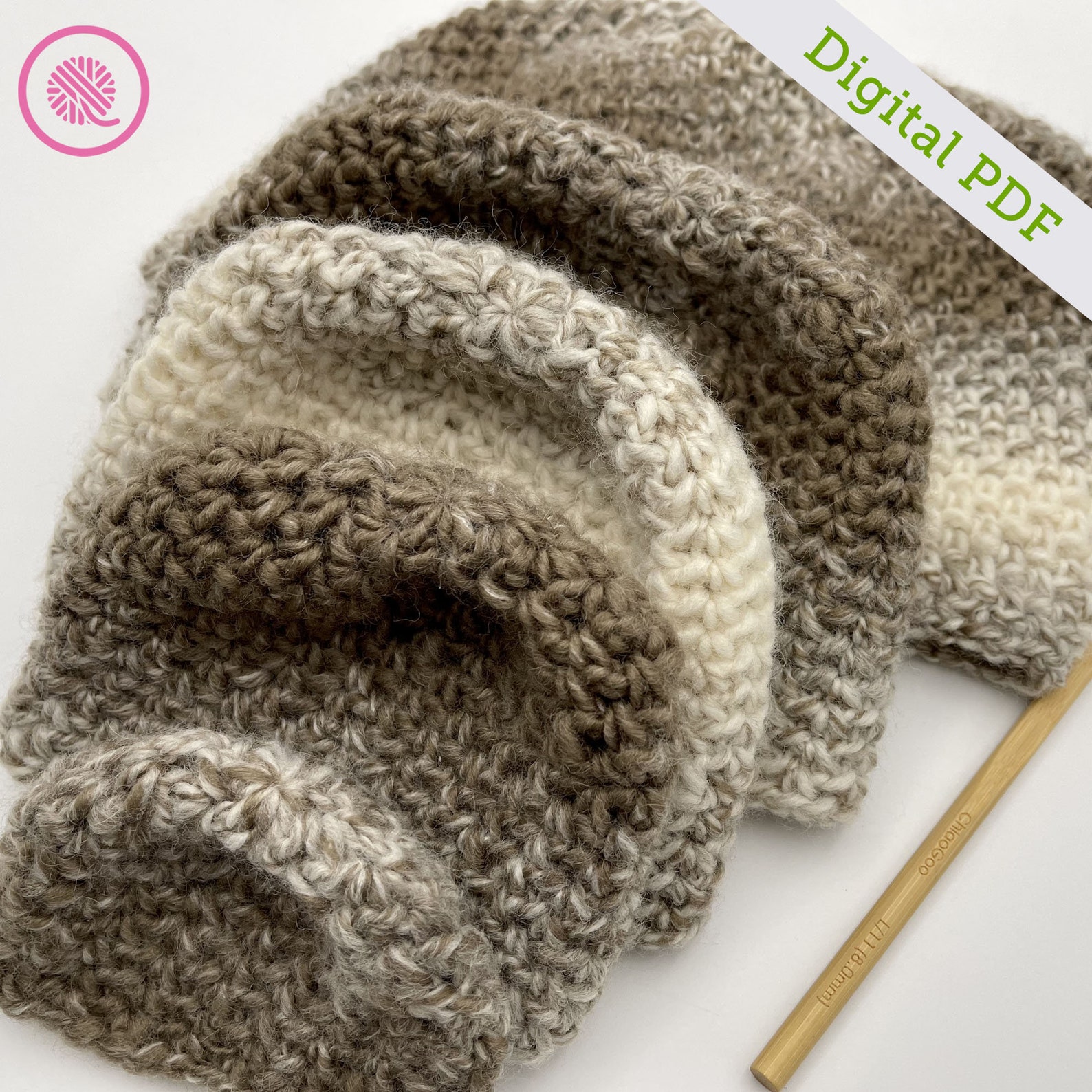 Crochet Easy Linen Stitch Hat - Etsy