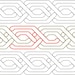 LOOPS Digital Longarm Edge-to-edge Pantograph Pattern - Etsy