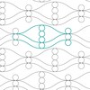 RIBBON BOWS - Digital Pantograph for Computerised Longarm Quilting - Etsy