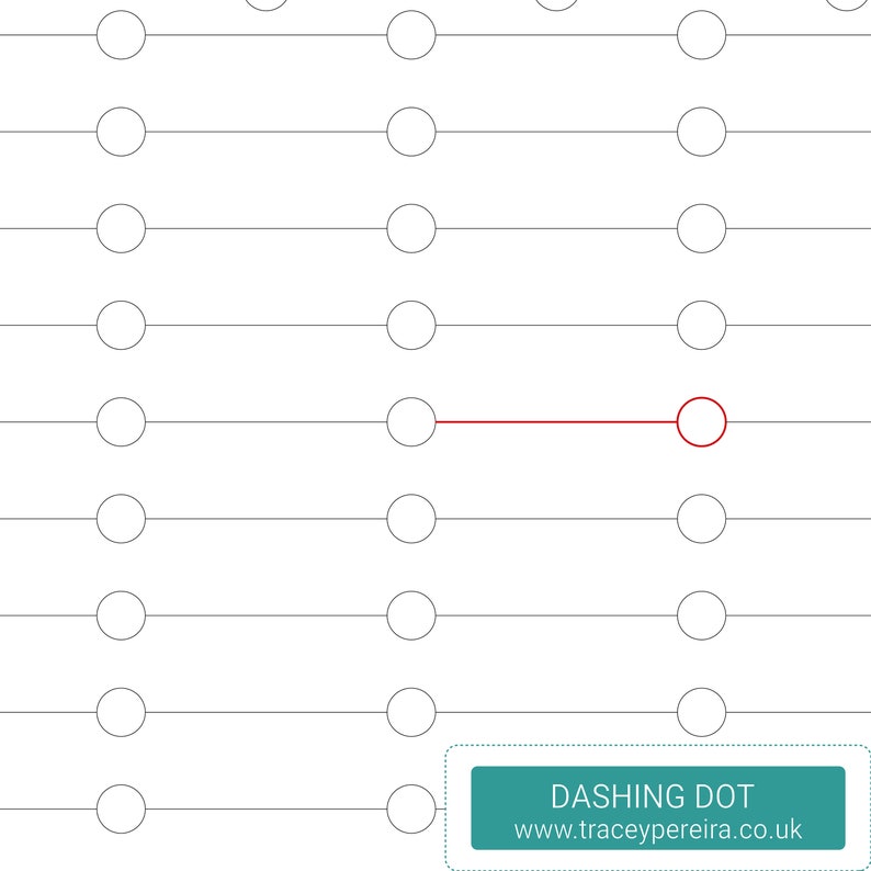 DASHING DOT Pantograph for Computerized Longarm Machine Quilting ...