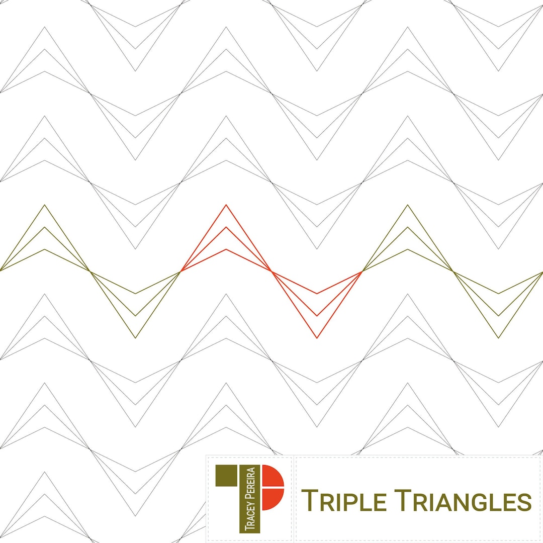 TRIPLE TRIANGLES - Digital Pantograph for Computerized Longarm Quilting ...
