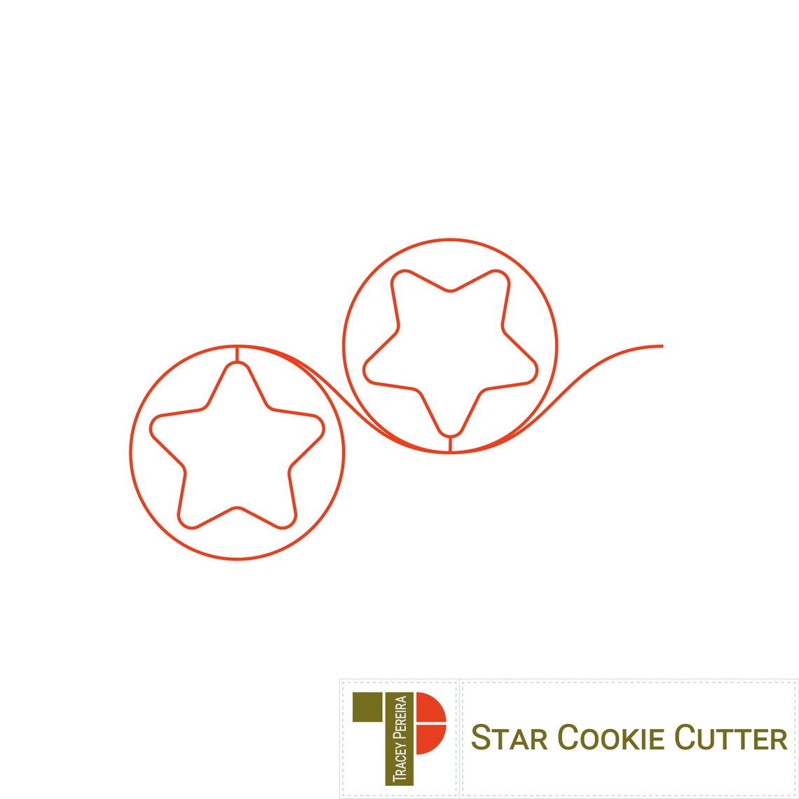 STAR COOKIE CUTTER - Digital Longarm Quilting Pantograph - Etsy
