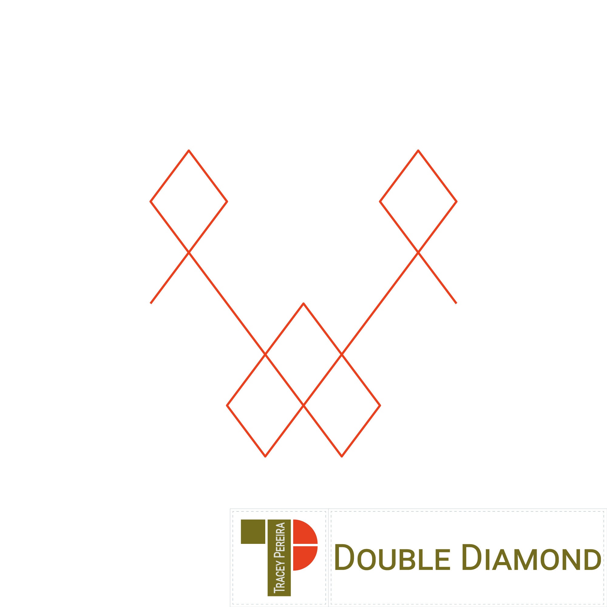 DOUBLE DIAMOND - Digital Pantograph Pattern for Longarm Quilting ...