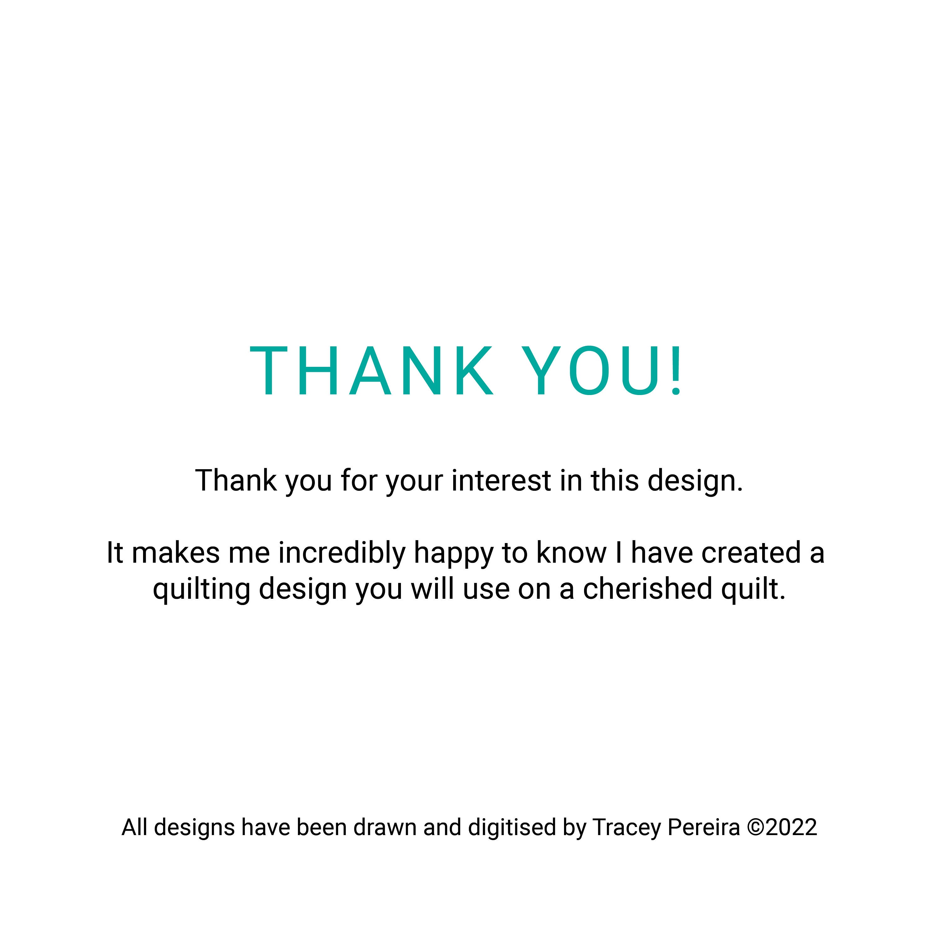 TRIANGLE MEANDER E2E - Digital Longarm Edge-to-edge Pantograph Pattern - Etsy