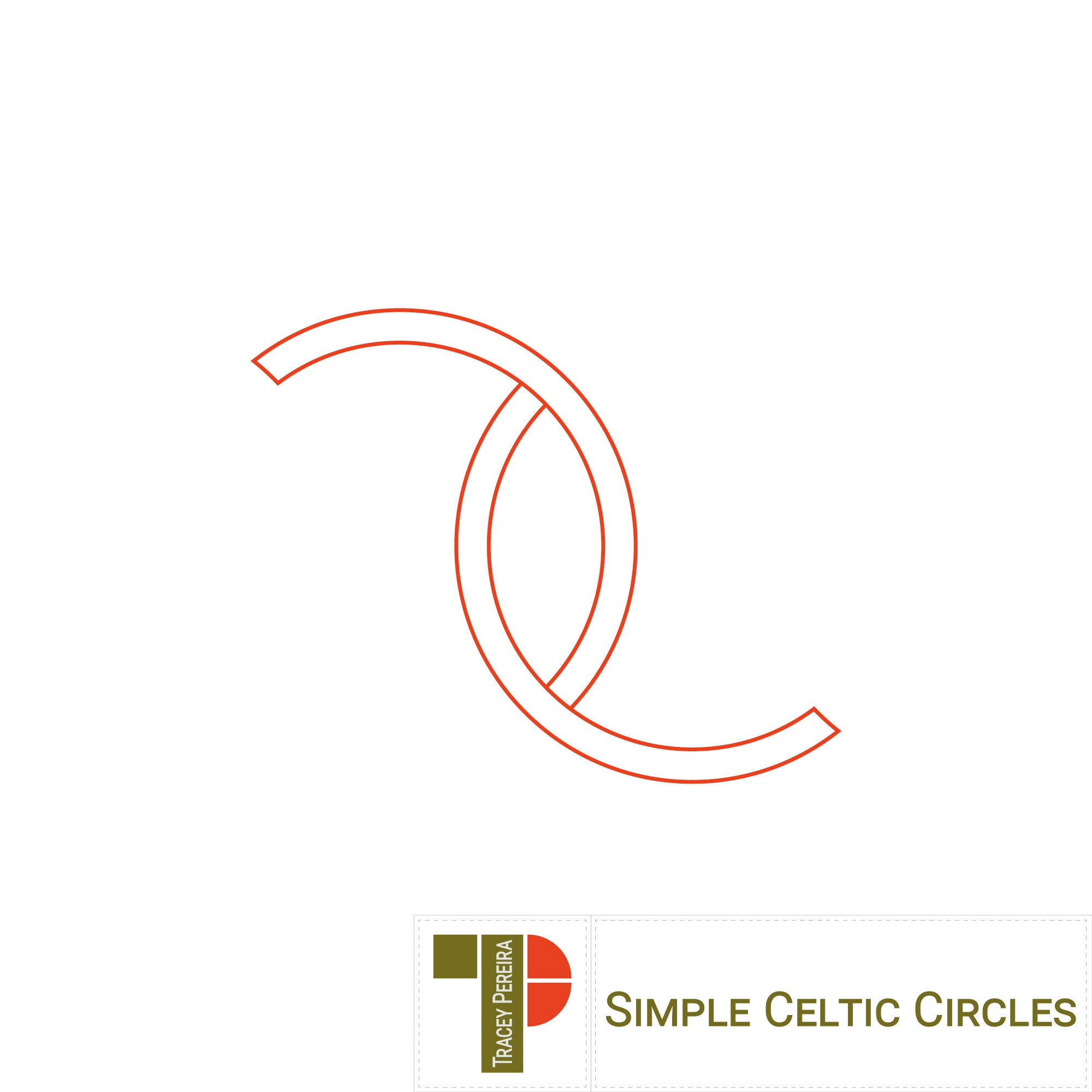 SIMPLE CELTIC CIRCLES - Digital Longarm Pantograph Pattern for ...