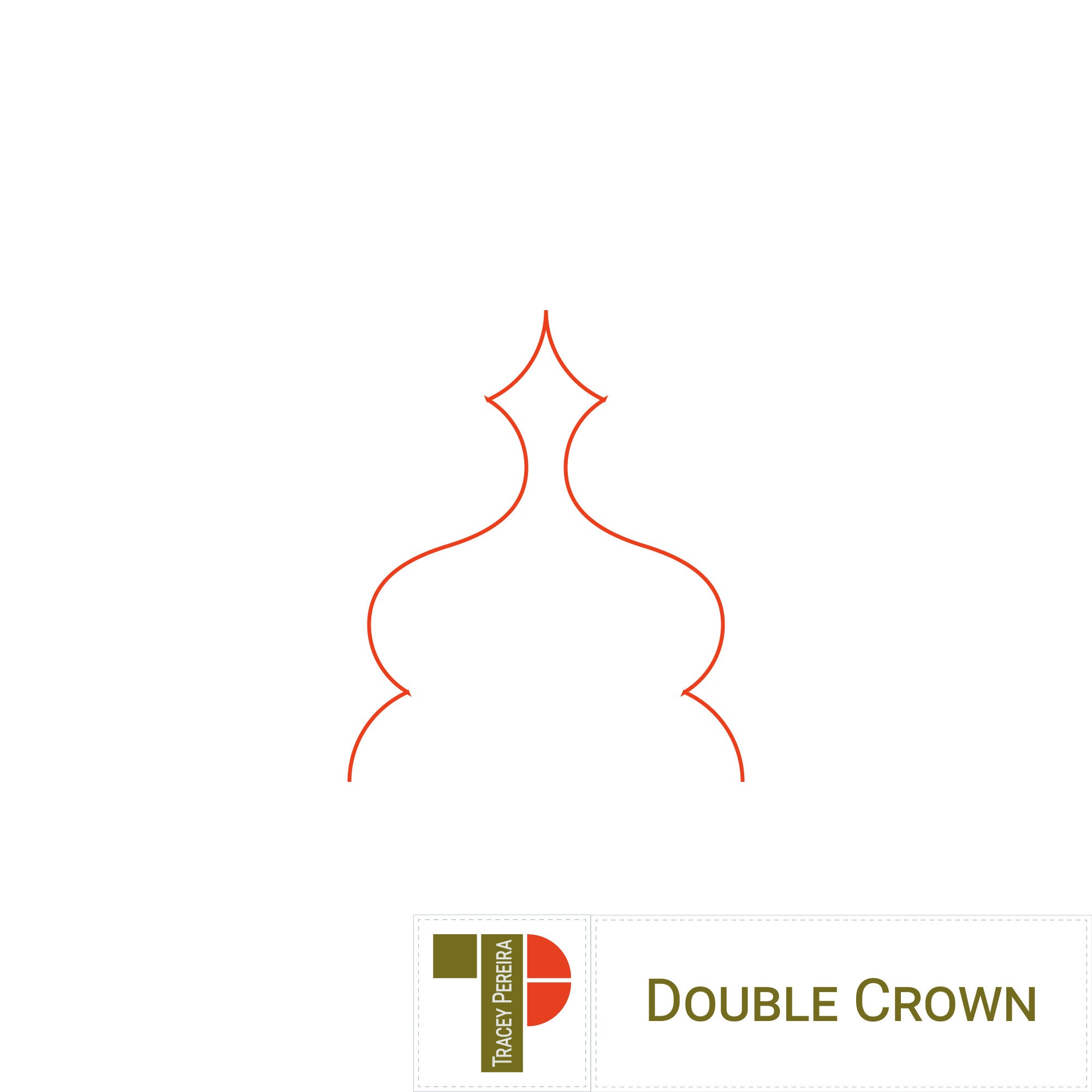 DOUBLE CROWN - Digital Longarm Edge to Edge Pantograph Pattern for ...