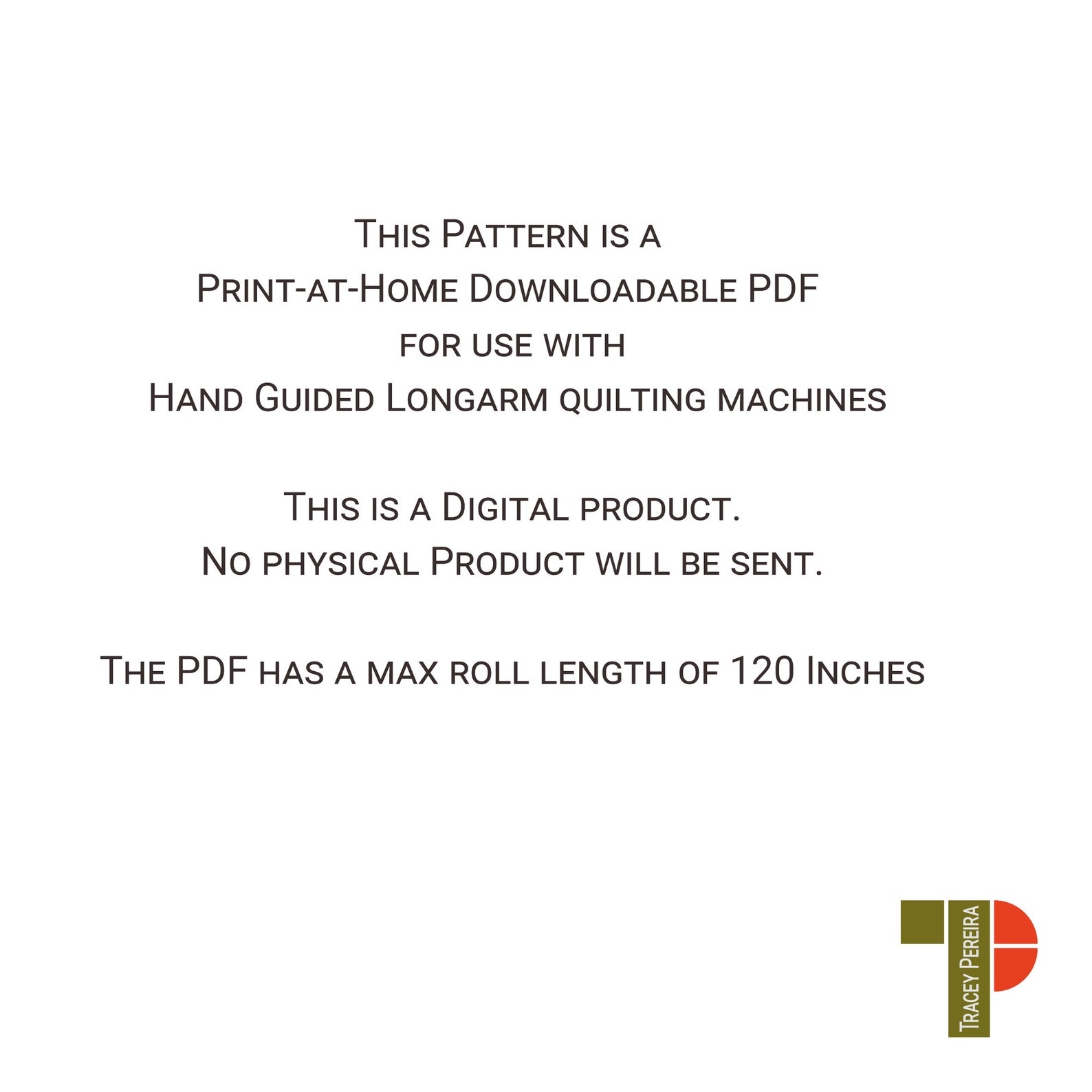 AUTUMN FLOURISH Paper Version - Print-at-home PDF Longarm Pantograph ...