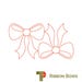RIBBON BOWS - Digital Pantograph for Computerised Longarm Quilting - Etsy