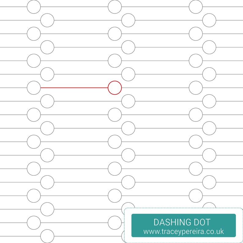 DASHING DOT Pantograph for Computerized Longarm Machine Quilting ...