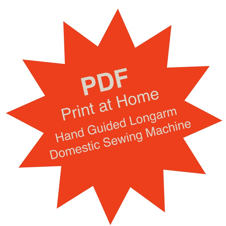 TRIANGLE MEANDER Paper Version - Print-at-home PDF Longarm Pantograph ...