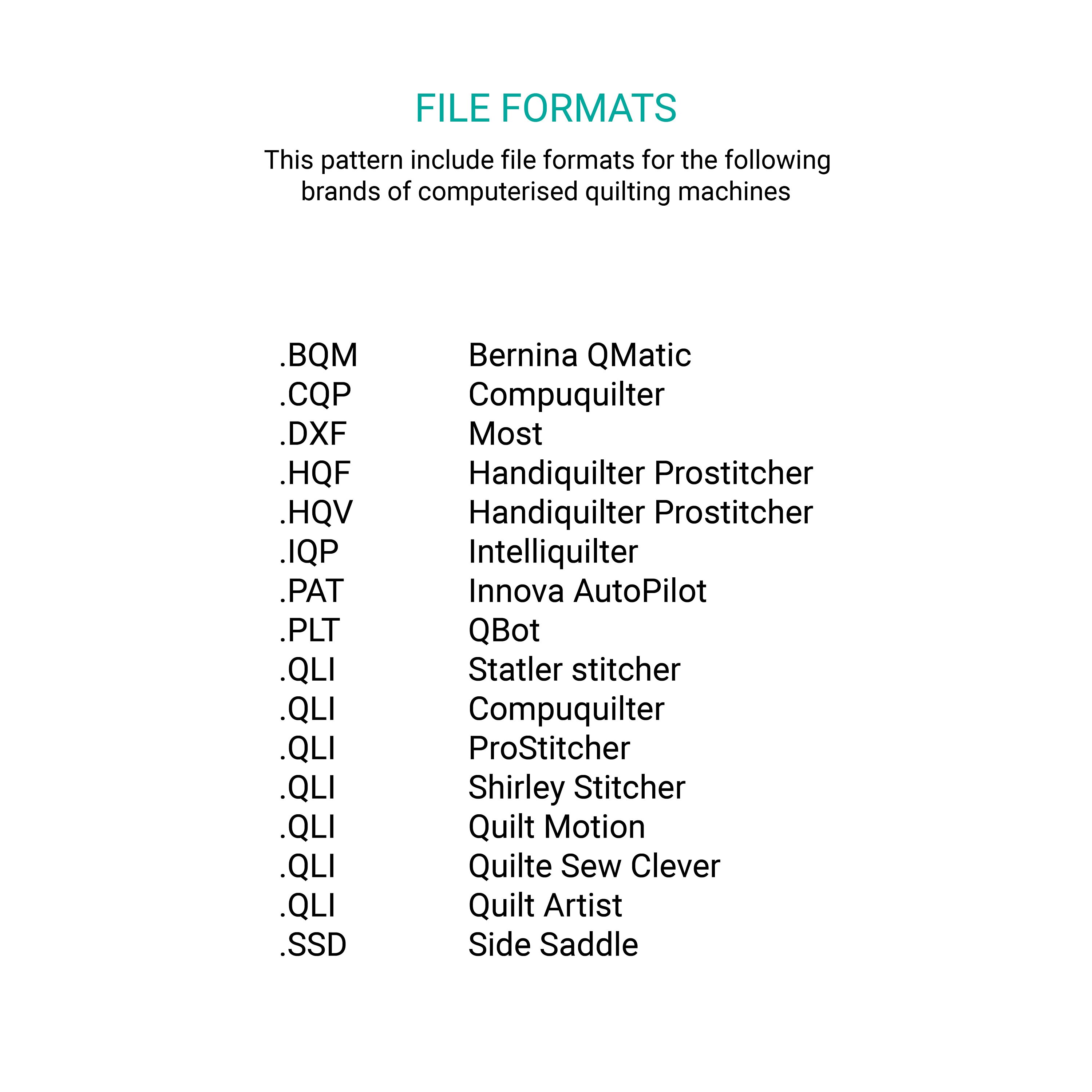 TRIANGLE MEANDER E2E - Digital Longarm Edge-to-edge Pantograph Pattern ...