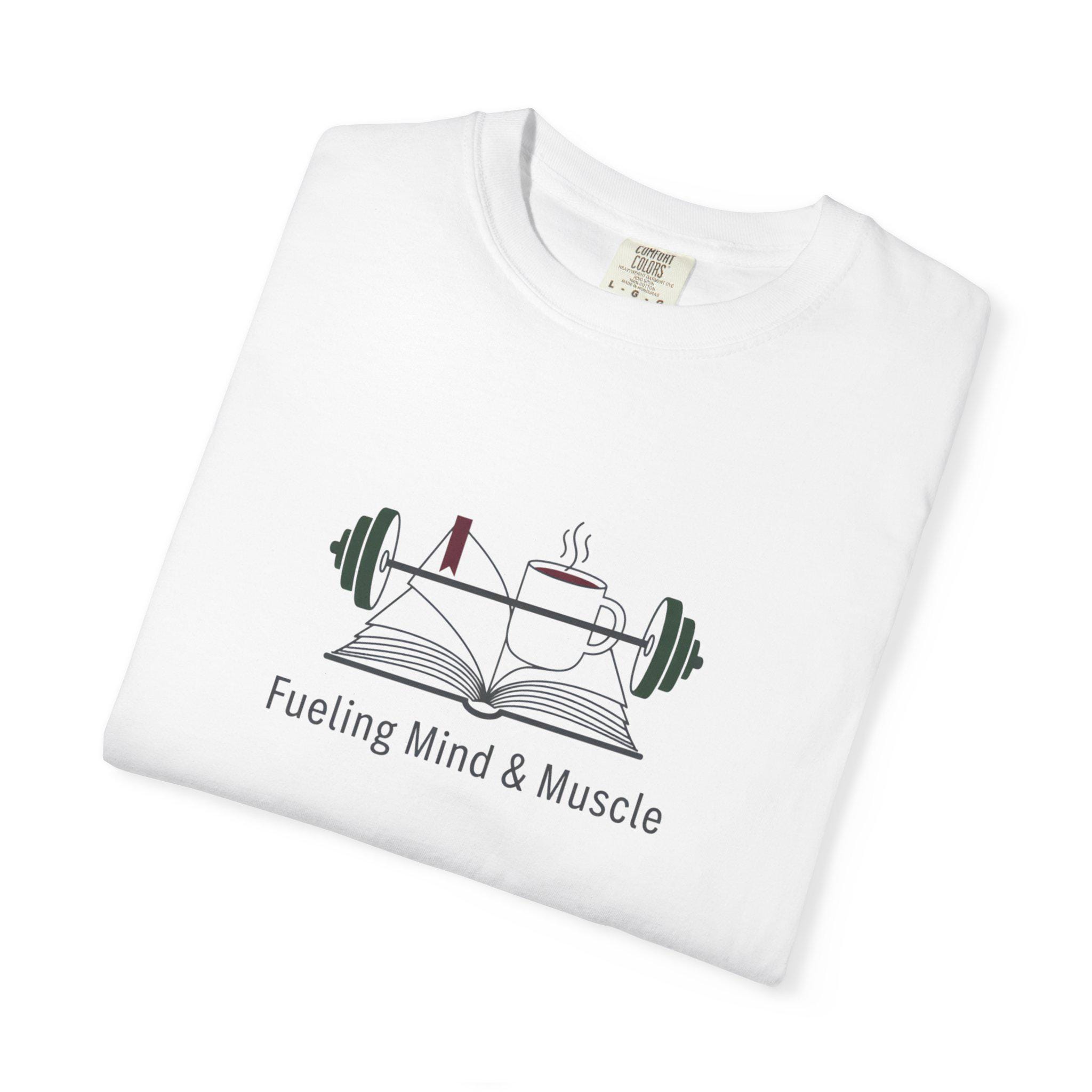 Fitness Motivational T-shirt, Gym Shirt for Workouts, Fueling Mind ...