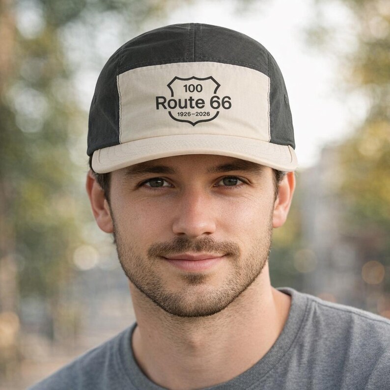 Route 66 100th Anniversary Cap Nylon Cap - Etsy