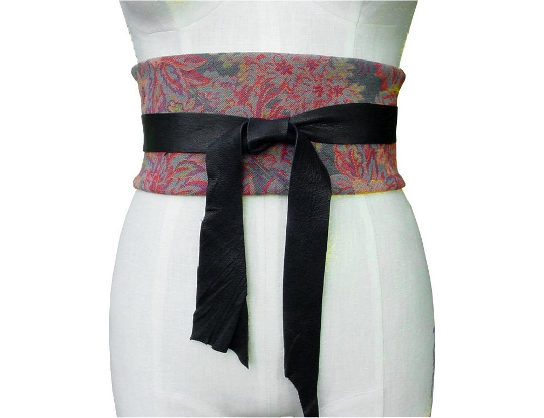Wide Underbust Belt, Corset Belt, Obi Belt, Rococo, Antoinette ...