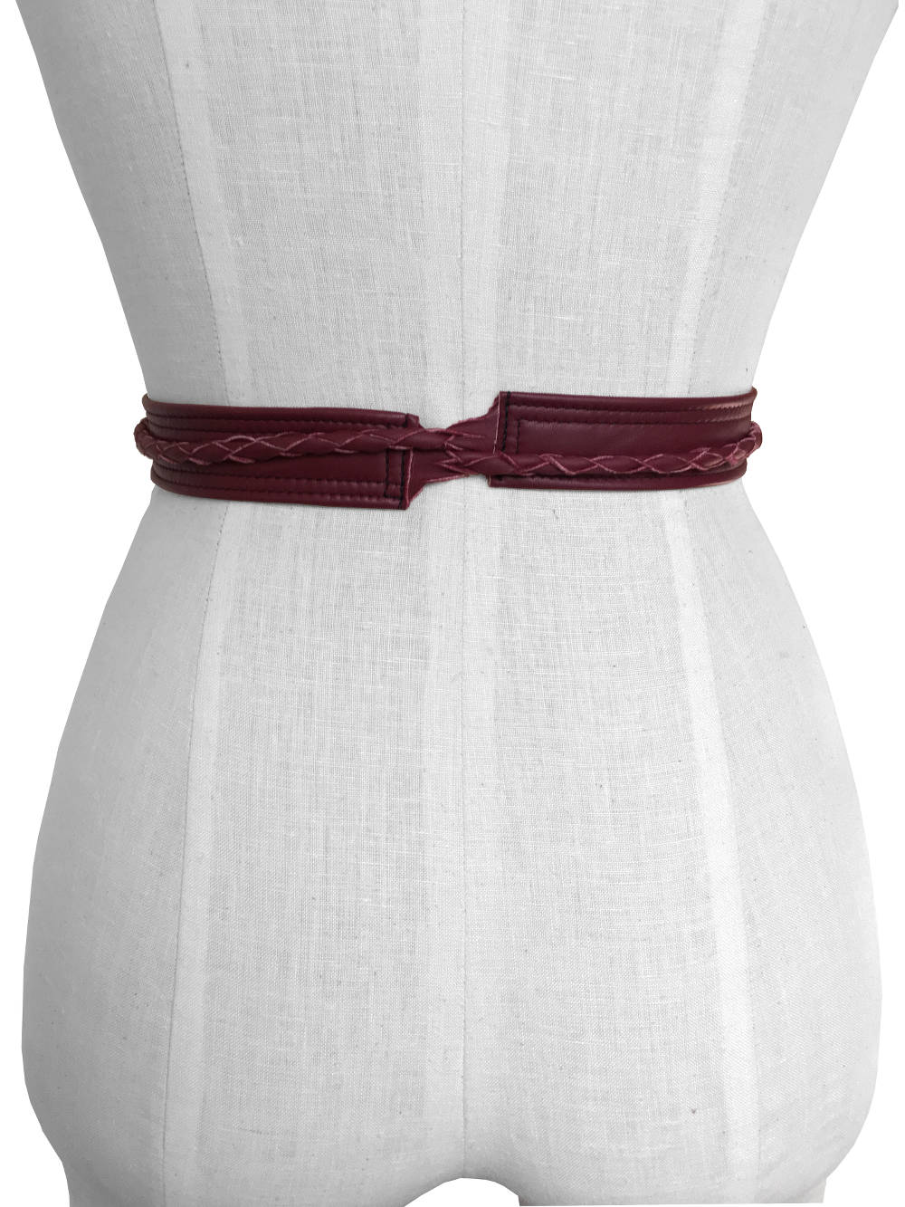 Braided Obi Belt, Braided Leather Belt, Leather Tie Belt, Tassel Belt ...